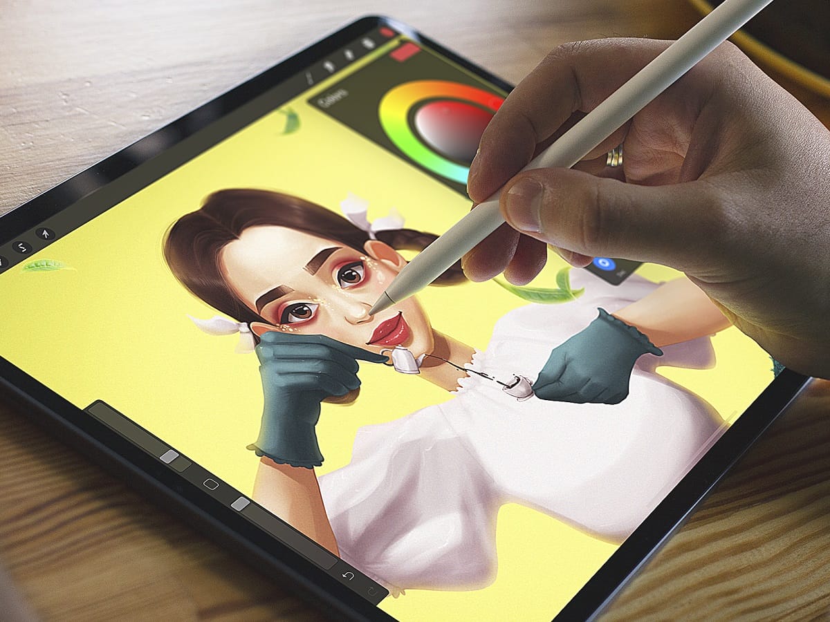 Giúp bạn phân biệt Digital Painting với Graphic Design
