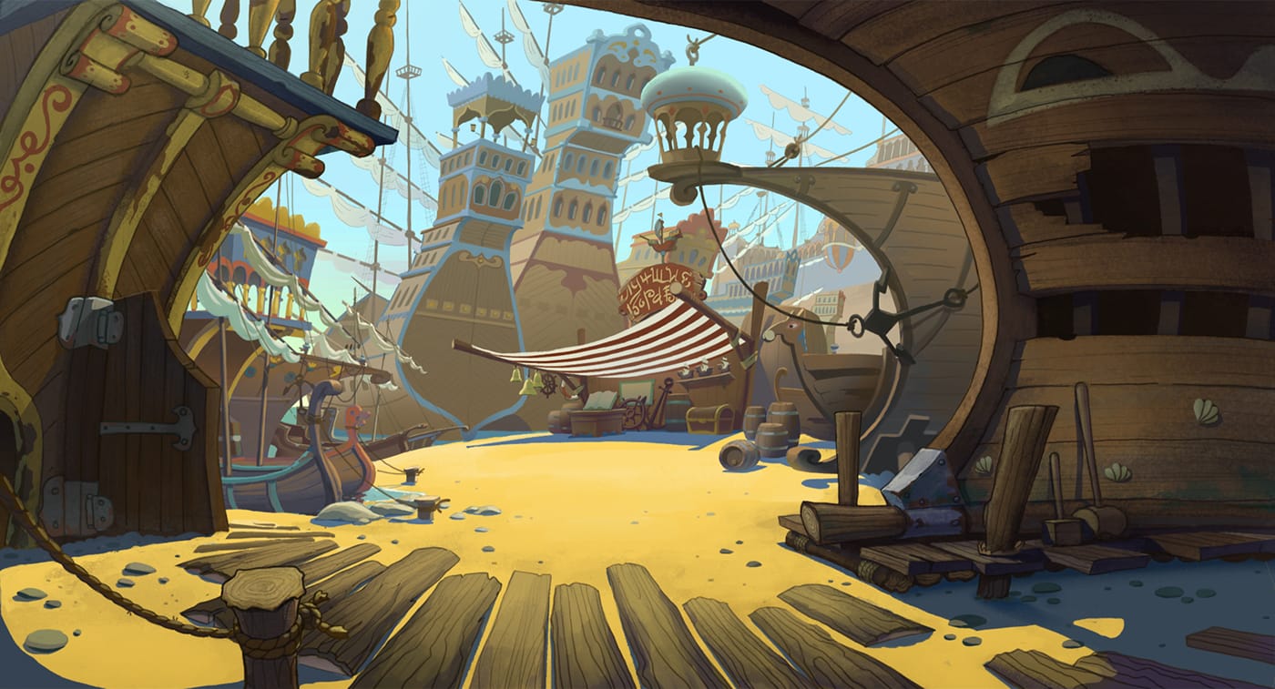 Background Design - Thiết kế nền trong Animation có vai trò gì ...